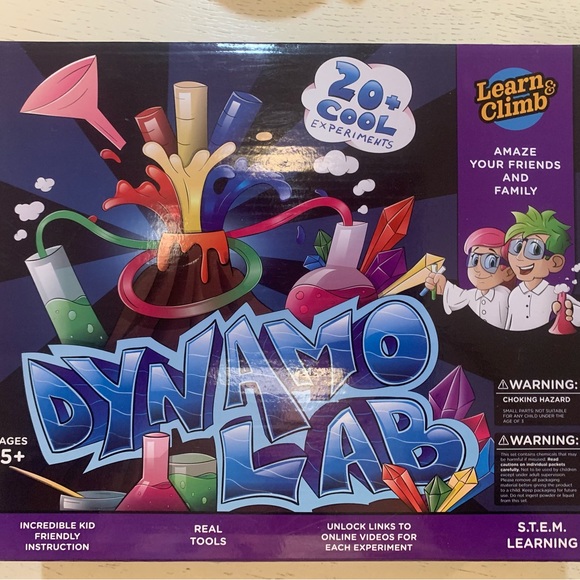 Toys | Learn Climb Dynamo Lab 2 Experiments Science Kit Missing Foaming ...
